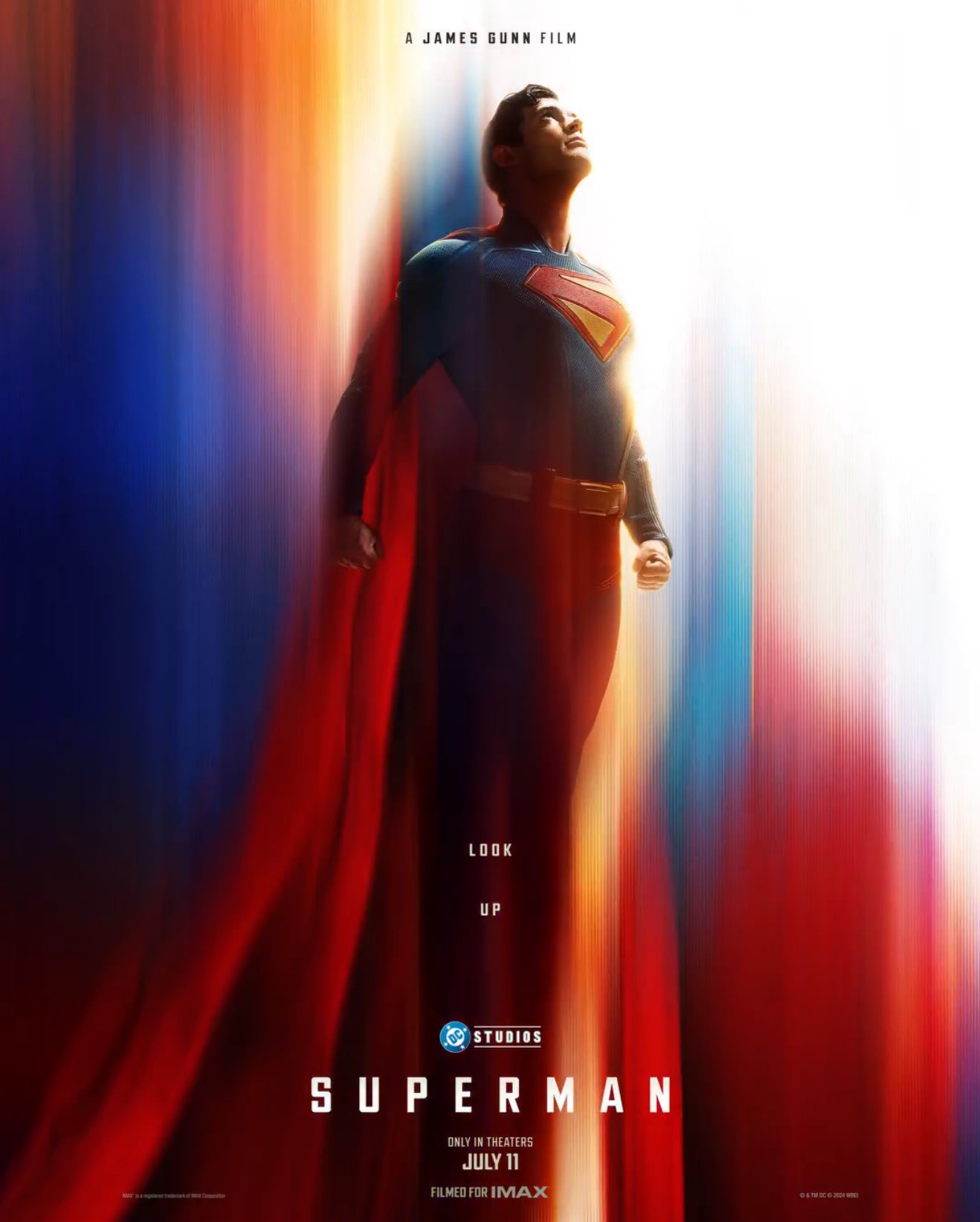 ¡Mira hacia arriba! ‘Superman’, de James Gunn, revela su primer póster ...
